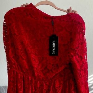 kabayare fashion | Dresses | Kabayare Fashion Brand New Red Maxi Dress ...